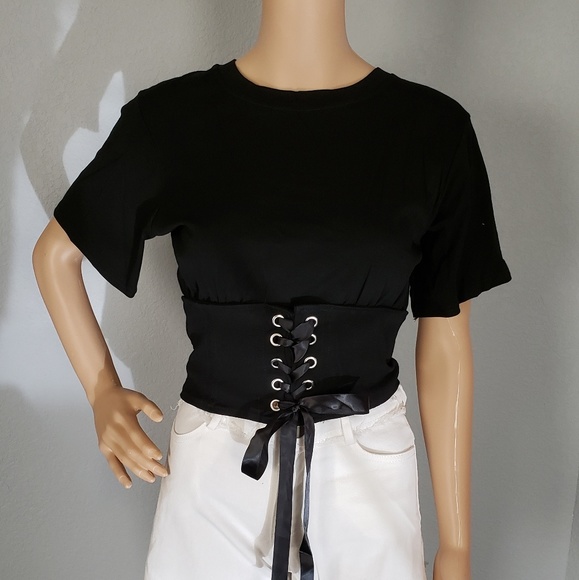 Tops | Stylish Top With Ribbon Waist | Poshmark